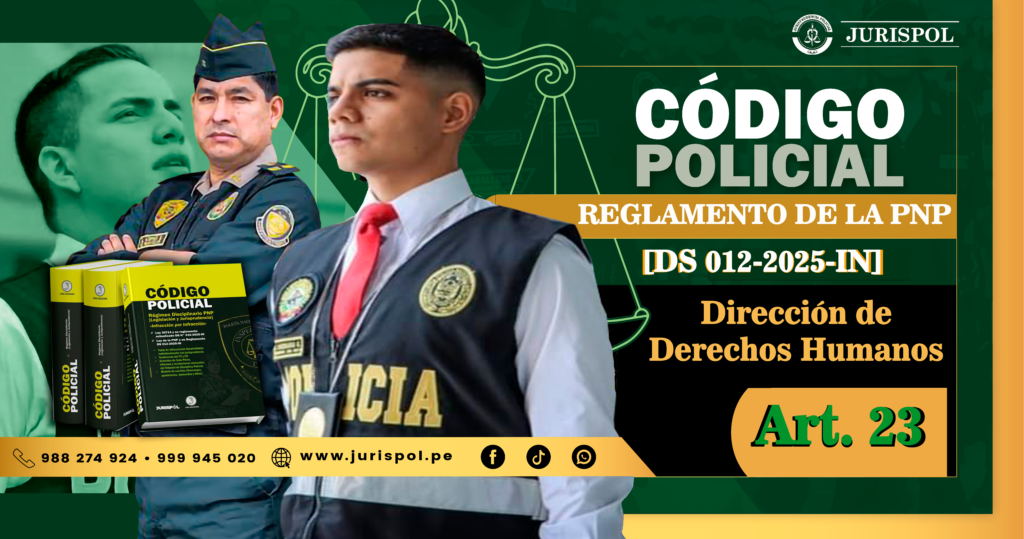 Artículo 23. Dirección de Derechos Humanos.- Reglamento de la Ley de la ...