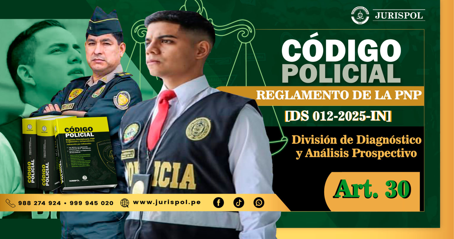 Artículo 30. División de Diagnóstico y Análisis Prospectivo ...